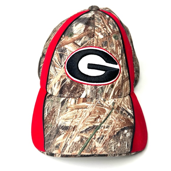 Accessories | Georgia Bulldogs Forty Seven Mens Camo Trucker Baseball ...